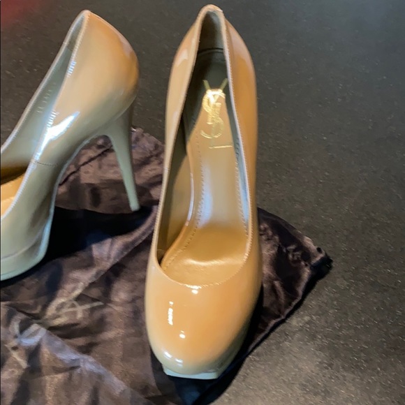 Yves Saint Laurent | Shoes | Ysl Patent Leather Platform Pumps | Poshmark